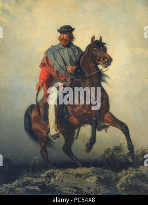 'Garibaldi' by Filippo Palizzi is an Italian painting that depicts the ...