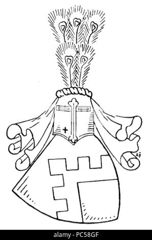 'Wappen von der Ropp Gotha' refers to the coat of arms of the Von der ...