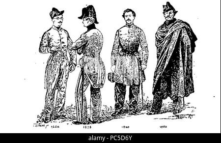 664 Évolution uniforme polytechnique 1860 Stock Photo - Alamy