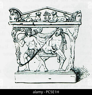 666 Λεπτομέρειες από τη σαρκοφάγο της Άρβης - Pashley Robert - 1837 ...