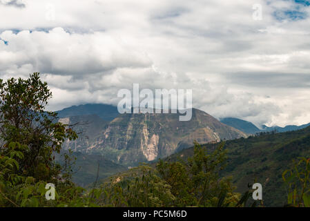 The andes mountains in the Amazonas region of Peru Stock Photo - Alamy