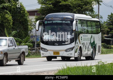 Chiangmai, Thailand - July 23 2018: Travel Bus of CCT Express Transport ...
