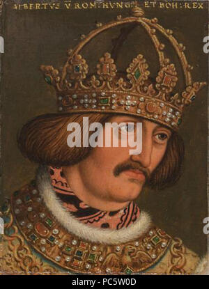 Albrecht II, German king Stock Photo - Alamy