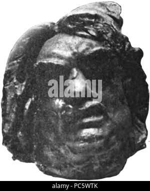 Auguste Rodin’s *Tête de Balzac* sculpture, created by artist Gsell ...