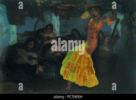 Baile gitano b Stock Photo - Alamy