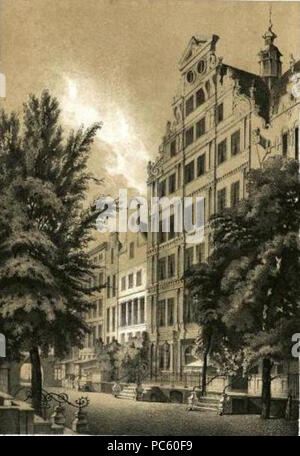 Das Englische Haus in Danzig Stock Photo - Alamy