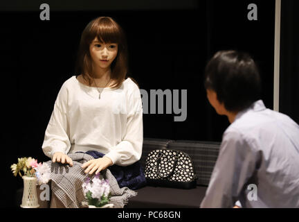 ERICA, a female android that can hold a smooth conversation with humans ...