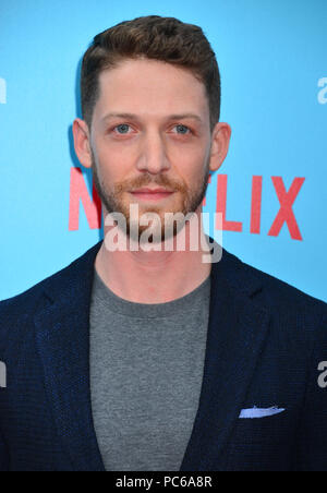 Zach Appelman at the Los Angeles premiere of "Like Father" held at the ...