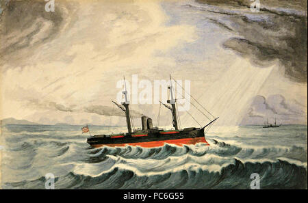 'Começo de tempestade' by Guilherme William Michaud depicts the ...