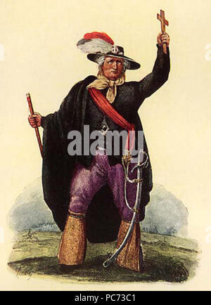 Mexican historical portrait of Miguel Hidalgo y Costilla Independence ...