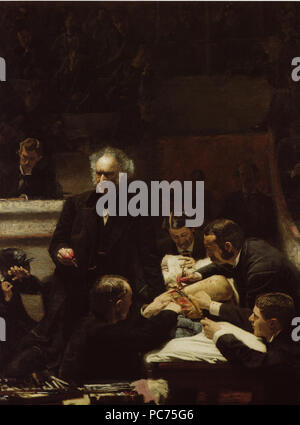 Thomas Eakins - Gross Clinic 1875 Stock Photo - Alamy