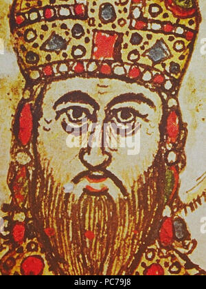A portrait of Andronikos IV Palaiologos, a Byzantine ruler from the ...