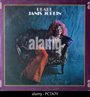 PEARL - JANIS JOPLIN - Vintage cover album Stock Photo - Alamy