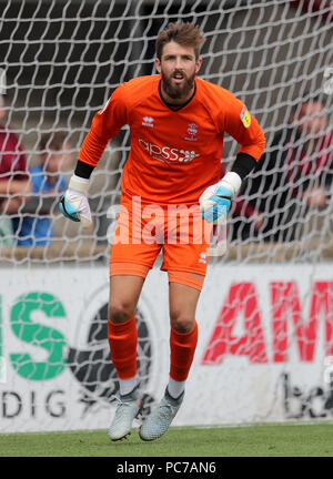 Lincoln City goalkeeper Josh Vickers Stock Photo - Alamy