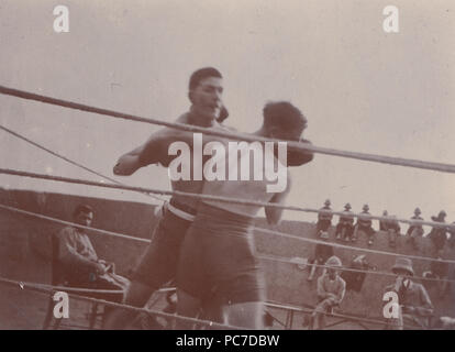 Combat Sport - British Boxing history - Boxing - A newspaper Stock ...