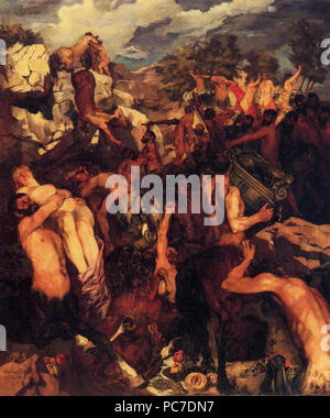 'Kampf der Lapithen und Kentauren' (The Battle of the Lapiths and ...