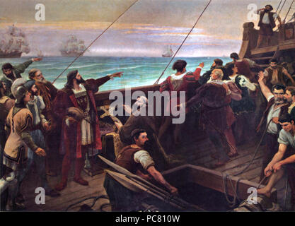 Pedro alvares cabral discovery of brazil 1500 Stock Photo - Alamy