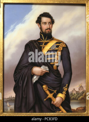 Karl XV (1826-1872), king of Sweden and Norway, married to Lovisa of ...