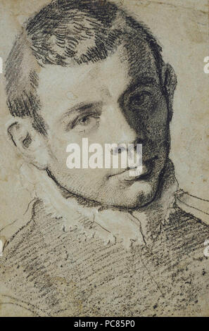 Self-Portrait, Annibale Carracci, Italian, 1560 - 1609, early 1580s ...