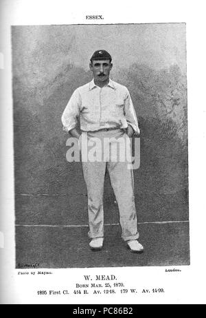 Walter Mead cricketer Stock Photo - Alamy
