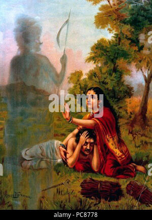 Savitri and Satyavan Stock Photo - Alamy