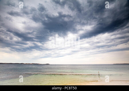 Summer Storm over Point Nepean Stock Photo - Alamy