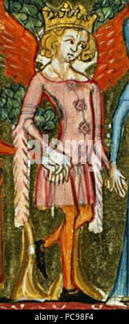 The 'Roman de la Rose' dance fragment depicts a medieval dance scene ...