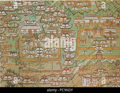 Painting Urga Mid 19th century Stock Photo - Alamy