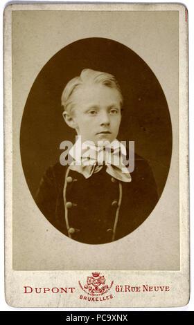 Paul Otlet, a pioneer of information science, is depicted here with his ...