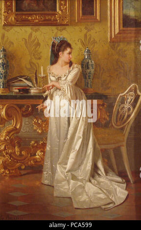 677 Итальянский художник Pio Ricci (1850-1919) 1 Stock Photo - Alamy