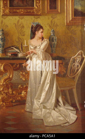 677 Итальянский художник Pio Ricci (1850-1919) 2 Stock Photo - Alamy