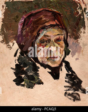 oil painting, portrait, handmade Stock Photo - Alamy
