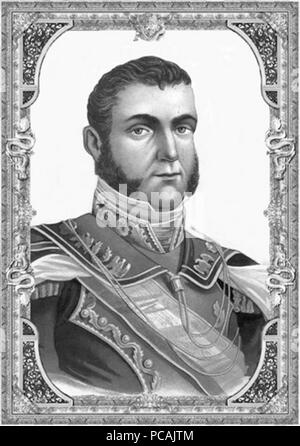 Agustín de Iturbide print Stock Photo - Alamy