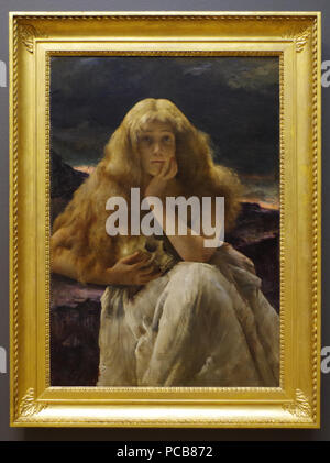 Alfred Stevens - Mary-Magdalene Stock Photo - Alamy