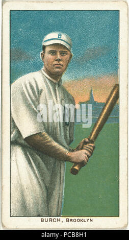 Al Burch, Brooklyn Superbas-Brooklyn Dodgers, baseball card portrait ...