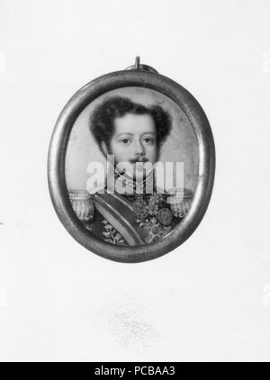 Portrait of Pedro I of Brazil (1798-1834) founder and first ruler of ...