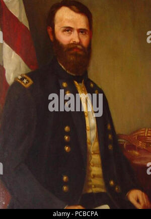 Jacob Dolson Cox at statehouse Stock Photo - Alamy