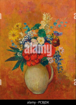 Odilon Redon Fleurs Rockefeller Stock Photo - Alamy