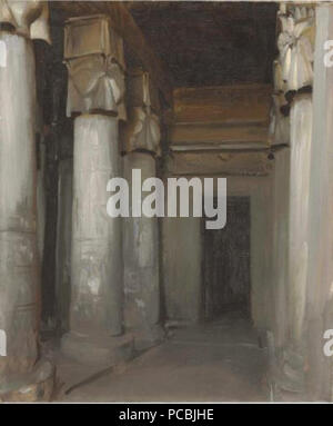 Egypt Hathor temple at Denderah Stock Photo - Alamy