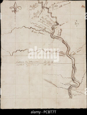 Explorers Meriwether Lewis and William Clark with their Native American guide Sacagawea. Digital ...