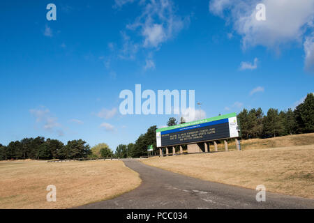 Electronic Sign at Holme Pierrepont Country Park, Home of the National ...
