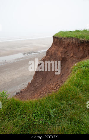 Holmpton cliff top at Holmpton in Holderness on East Coast of Yorkshire ...