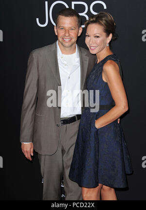 Jon Cryer and wife Lisa Joyner Premiere of 'Transformers' held at the ...