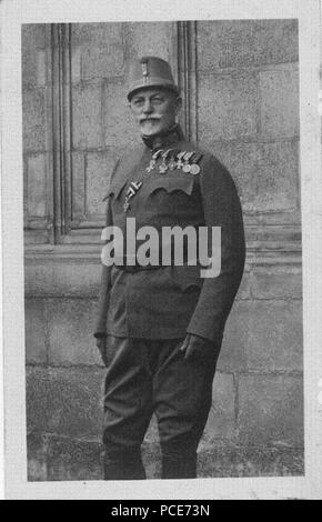 26 Adam Brandner als Militärkommandant 1916 Stock Photo - Alamy
