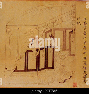 The 'Admonitions Scroll,' a Song Dynasty copy from the Qianlong period ...