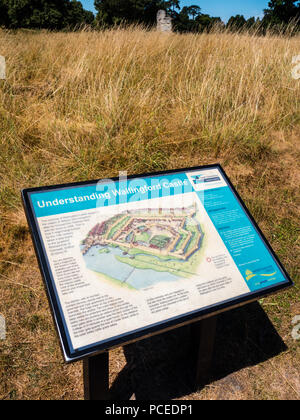 Ruins of, Wallingford Castle, Wallingford, Oxfordshire, England, UK, GB ...