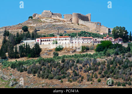 Castle of Larissa at Argos, Peloponnesus, Greece Stock Photo - Alamy