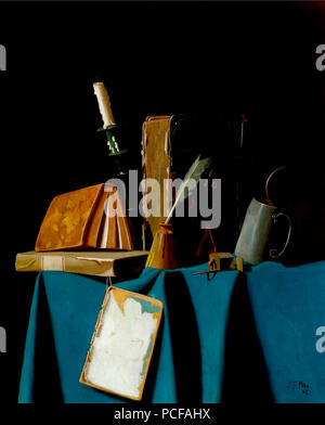 'The Writer's Table: A Precarious Moment' by John Frederick Peto is an ...