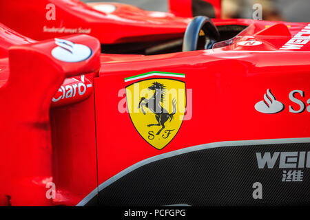 Formula 1 Shell V-Power Santander Mahle Fiat Ferrari Pirelli Pzero ...