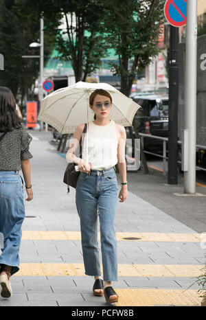 Tokyo, Japan. 2nd Aug, 2018. Japanese fitness trainer and model AYA ...